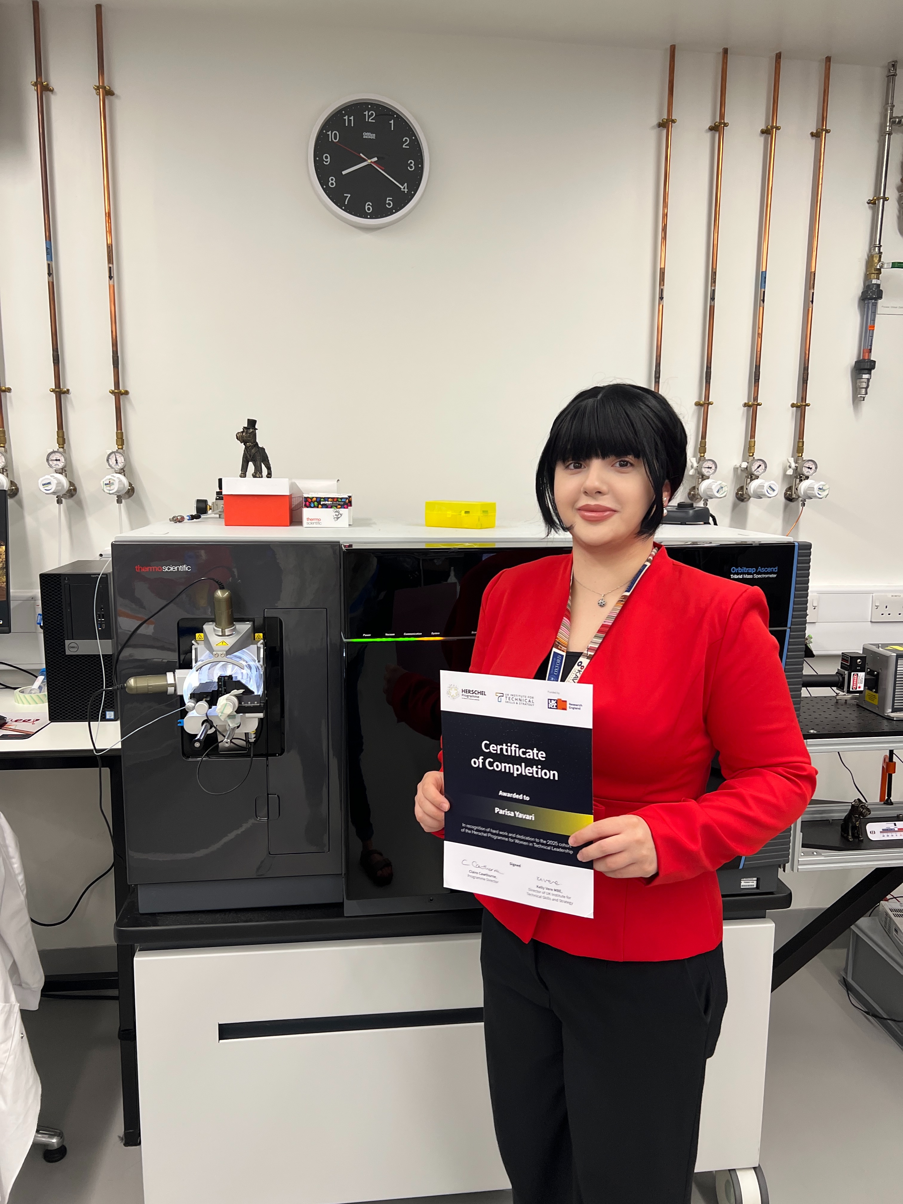 Parisa Yavari Completes Herschel Programme for Women in Technical ...